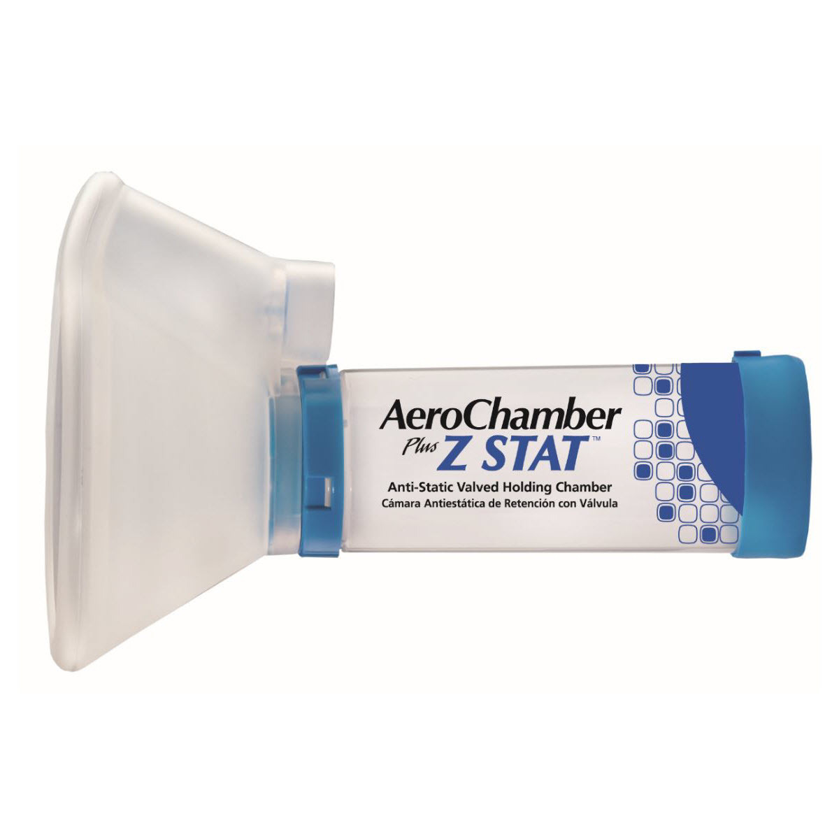 AeroChamber Plus® Z STAT® Anti-Static Valved Holding Chambers | Tri-anim
