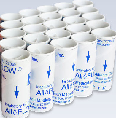 Disposable Mouthpieces with One-Way Valve for Inspiratory Use | Tri-anim