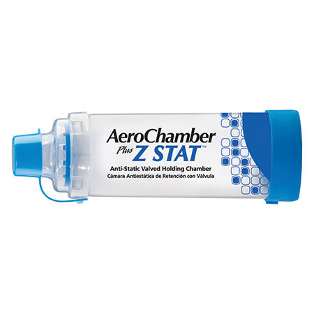 AeroChamber Plus® Z STAT® Anti-Static Valved Holding Chambers | Tri-anim