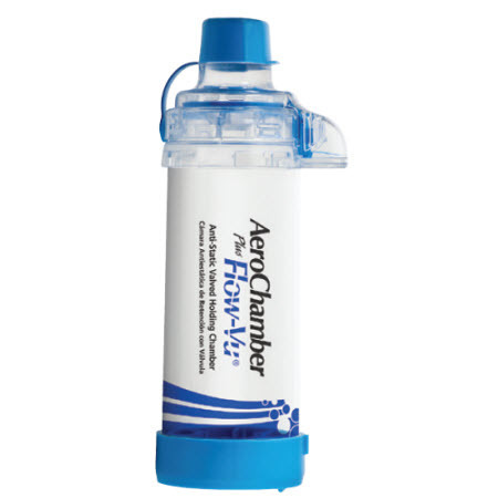 AeroChamber Plus® Flow-Vu® Anti-Static Valved Holding Chambers | Tri-anim