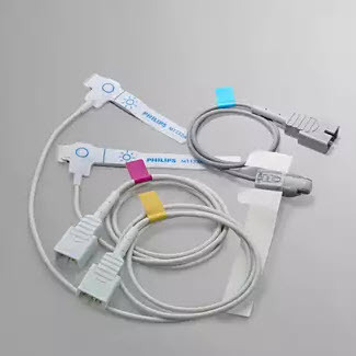 Philips Disposable SpO2 Sensors with Cable | Tri-anim