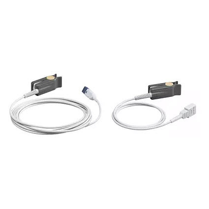 Reusable Adult SpO2 Clip Sensors with Cable | Tri-anim