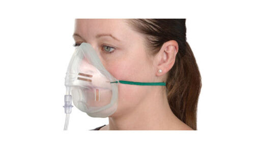 Curaplex® Non-Rebreather Oxygen Mask with Standard or Universal ...