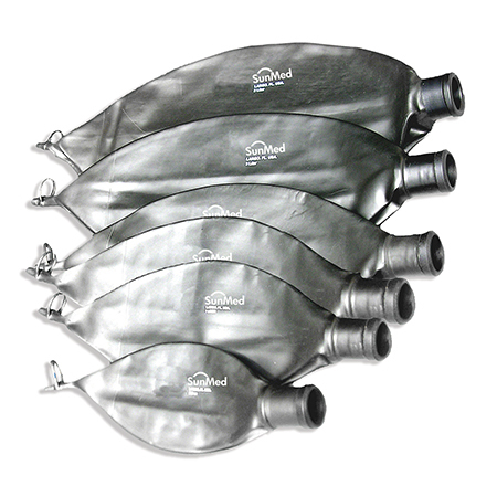 Anesthesia Breathing Bags, Pleated, Blue | Tri-anim