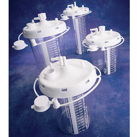 Hi-Flow Disposable Suction Canisters, with Aerostat Filter | Tri-anim